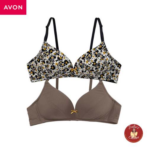 Demi Avon Bra Non-wire 2-IN-1 PACK | Shopee Philippines