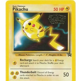 Pikachu - 4 - Promo (WB) Pokemon Wizards Black Star Promos | Shopee ...