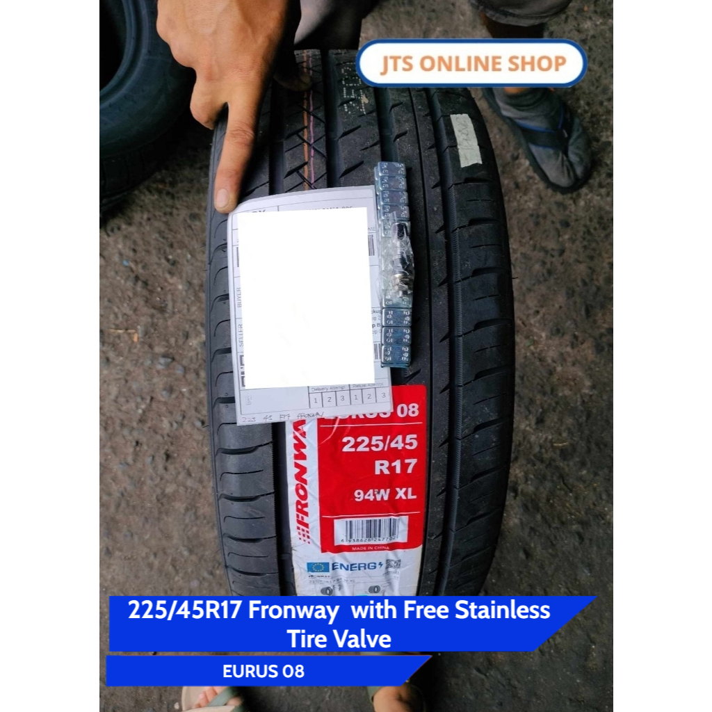 225/45R17 Fronway w/ Free Stainless Tire Valve (PRE-ORDER) | Shopee Philippines