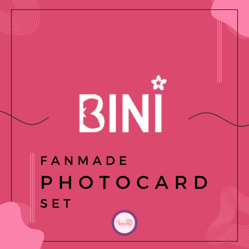 10pcs | BINI FANMADE PHOTOCARD SET | Luvem Printing | Shopee Philippines