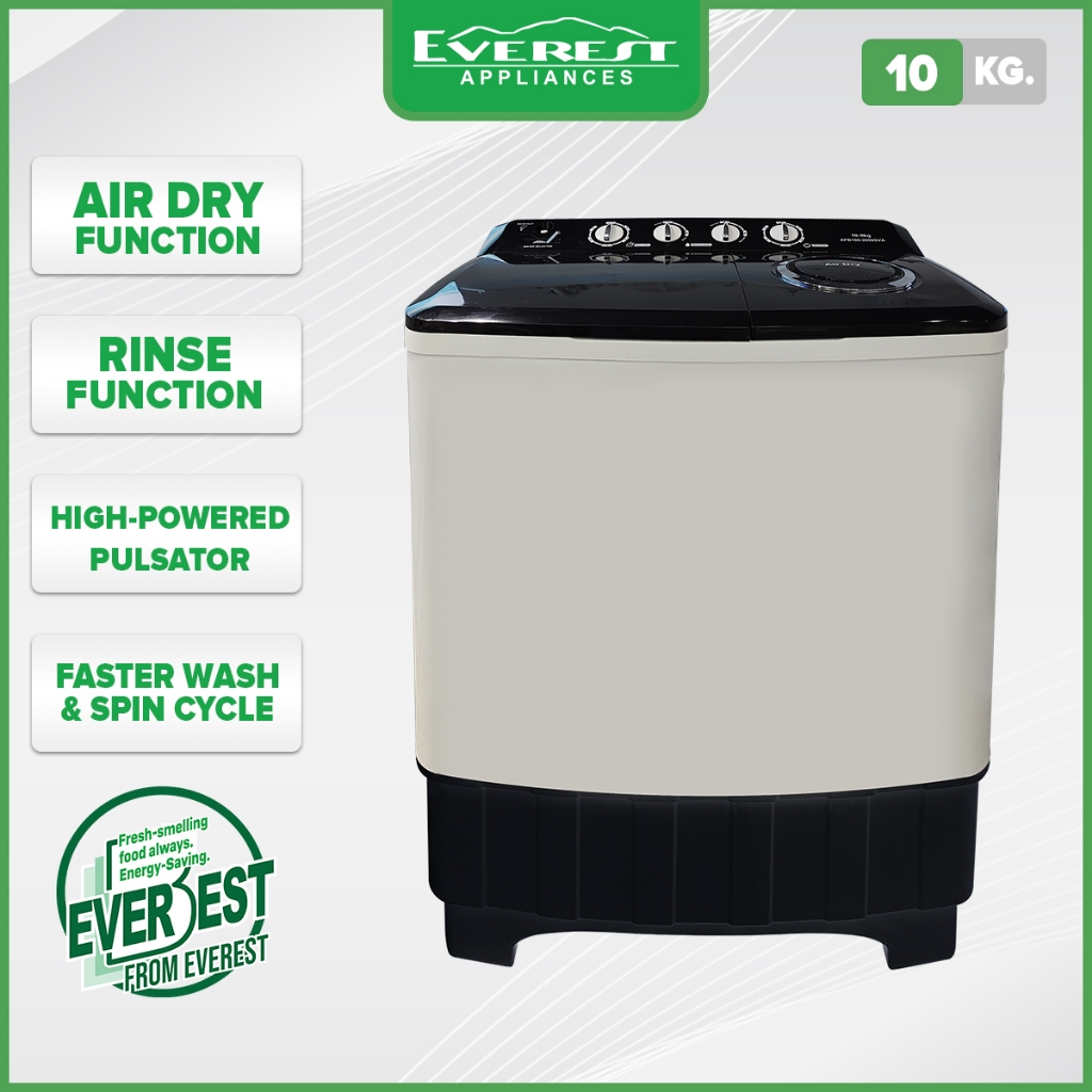 EVEREST Twin Tub Washing Machine/Non Inverter/Air Dry and Rinse ...