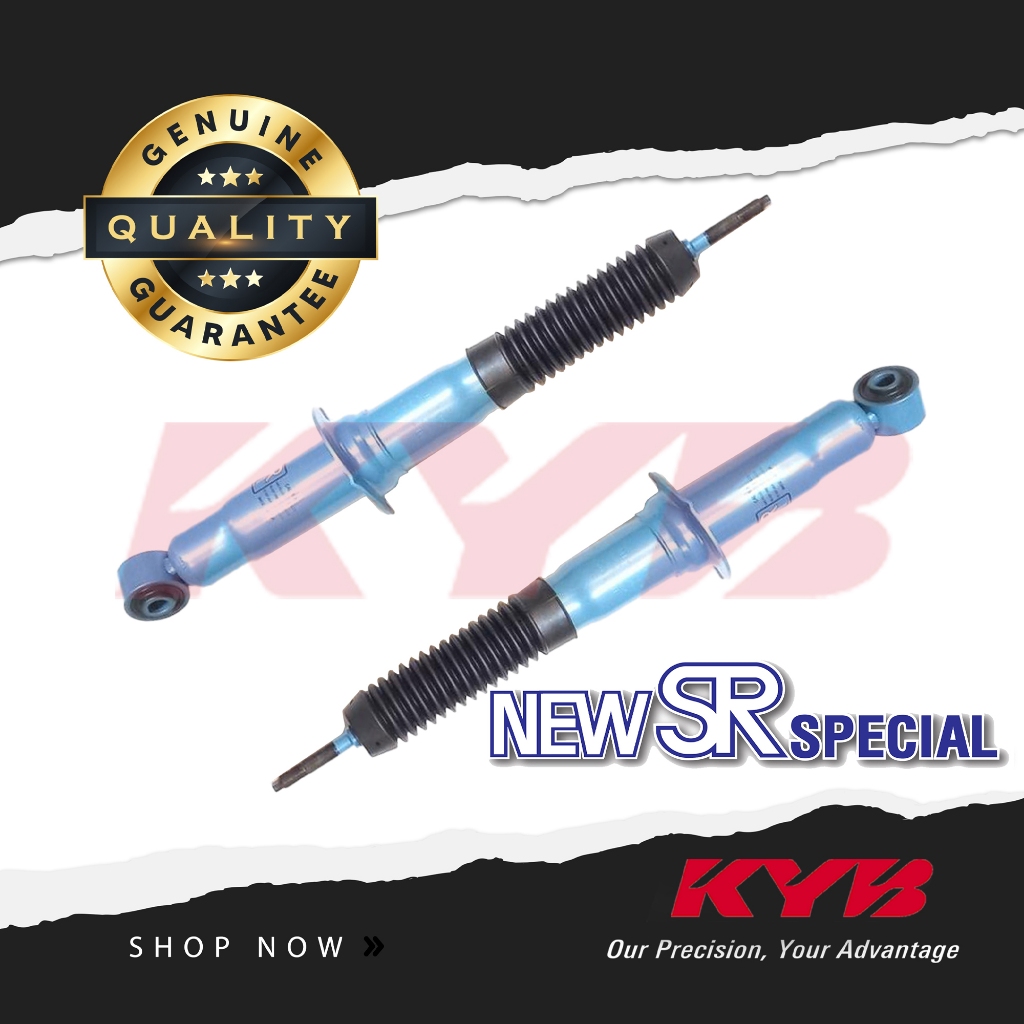 KYB (2pcs) New SR Special Shock Absorber for Toyota Land Cruiser Prado ...