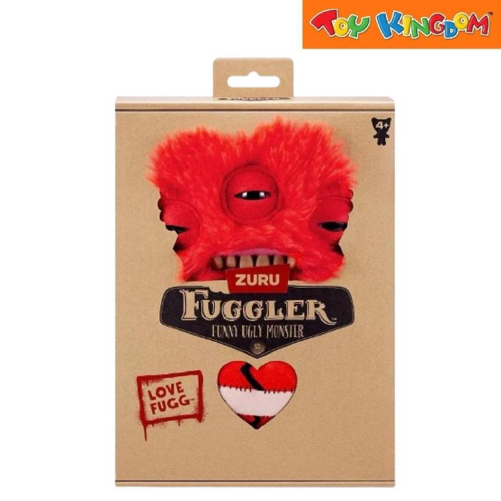 Fuggler Zuru Love Fugg Red Funny Ugly Monster Plush | Shopee Philippines