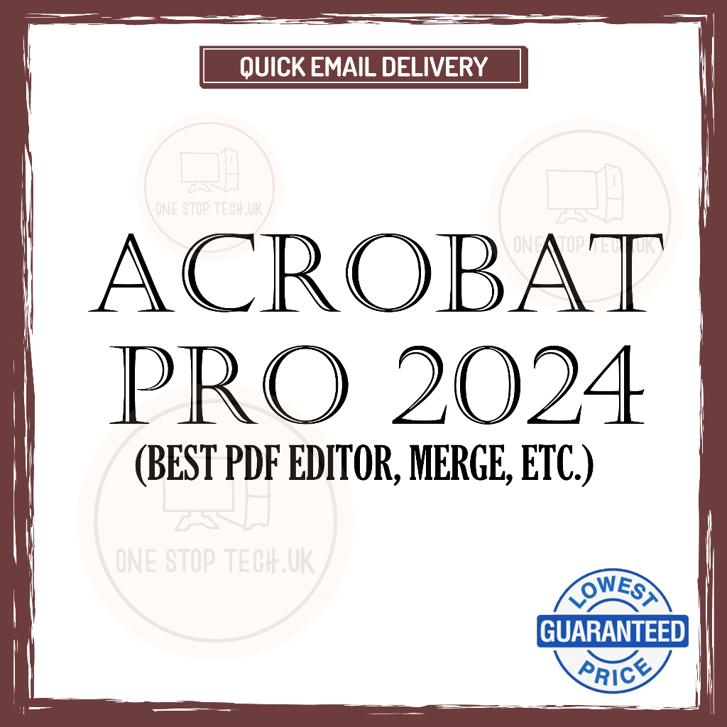 Acrobat Pro DC 24 | Windows, Mac & Android | Shopee Philippines