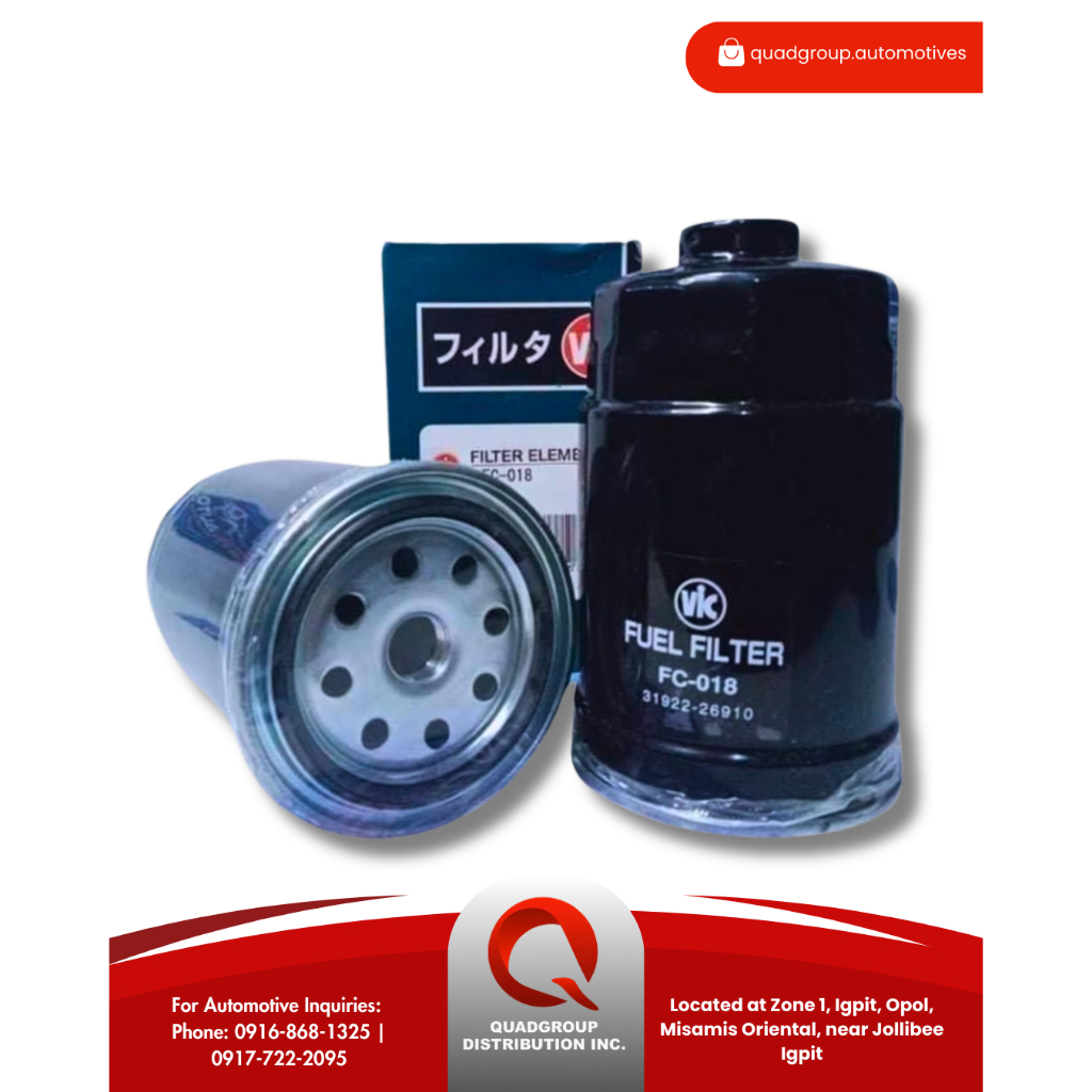 VIC FILTER FC-018 FUEL FILTER | Shopee Philippines