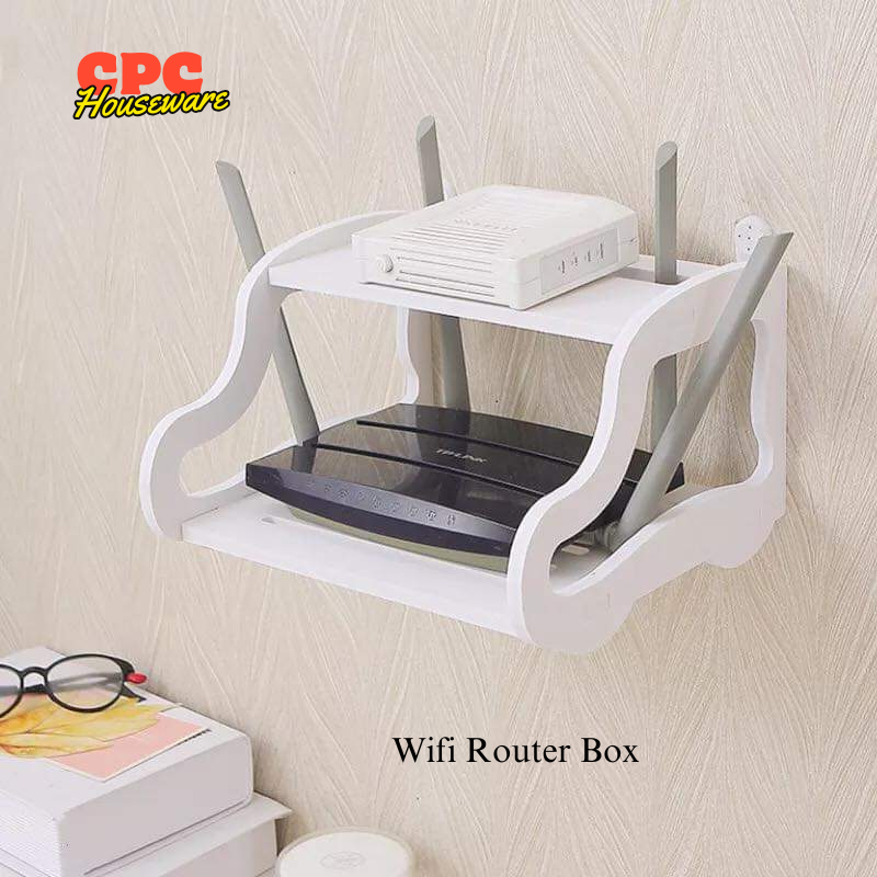 Wifi Router Box/WiFi Modem Holder 2 Layer Organizer/Wifi Router Holder ...