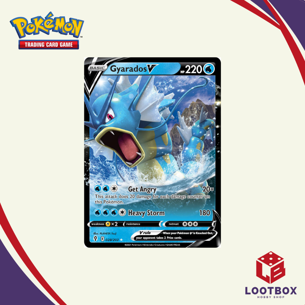 Pokemon Card Game: Gyarados V (Ultra Rare) - Evolving Skies | Shopee ...