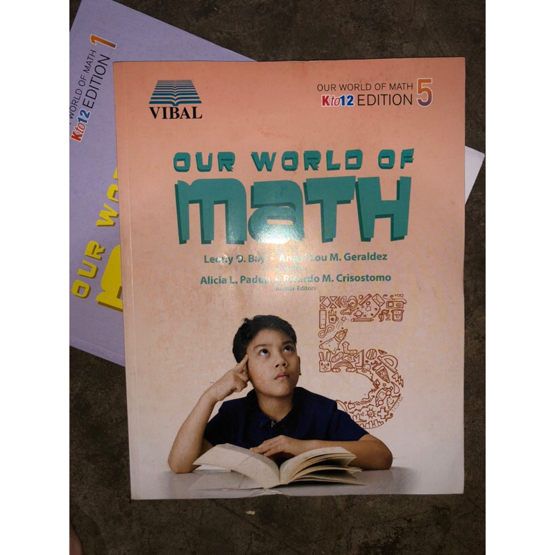 Our World of Math 5 K-12 Edition | Shopee Philippines