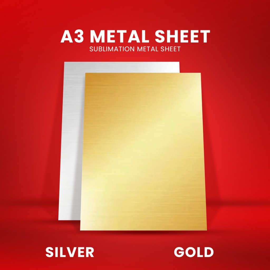 Sublimation A3 Metallic Sheet Glitter for Plaque Awards & Metal Wall ...
