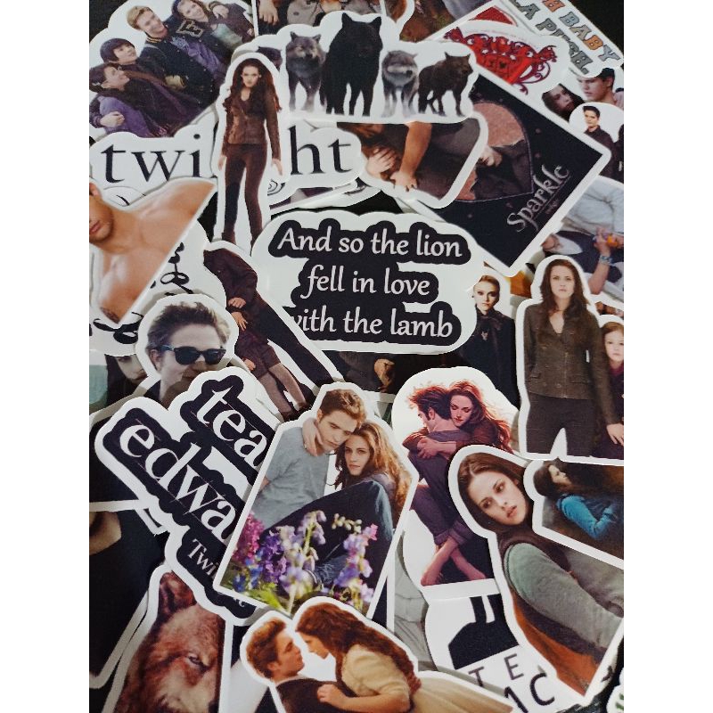 50pcs Twilight Sticker Pack Waterproof, Scratchproof | Shopee Philippines