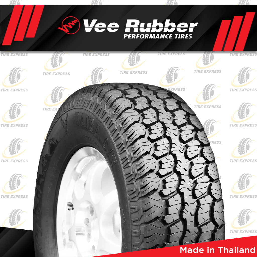 Vee Rubber 265/70 R16 111S Taiga A/T 265/70R16 Tubeless Tires (MADE IN THAILAND) | Shopee ...