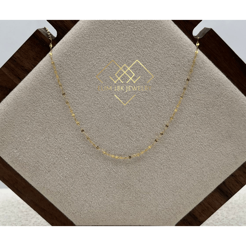 Saudi 18k gold Customize Necklace | Shopee Philippines
