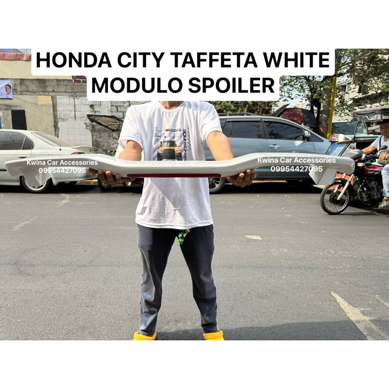 HONDA CITY TAFFETA WHITE MODULO SPOILER | Shopee Philippines
