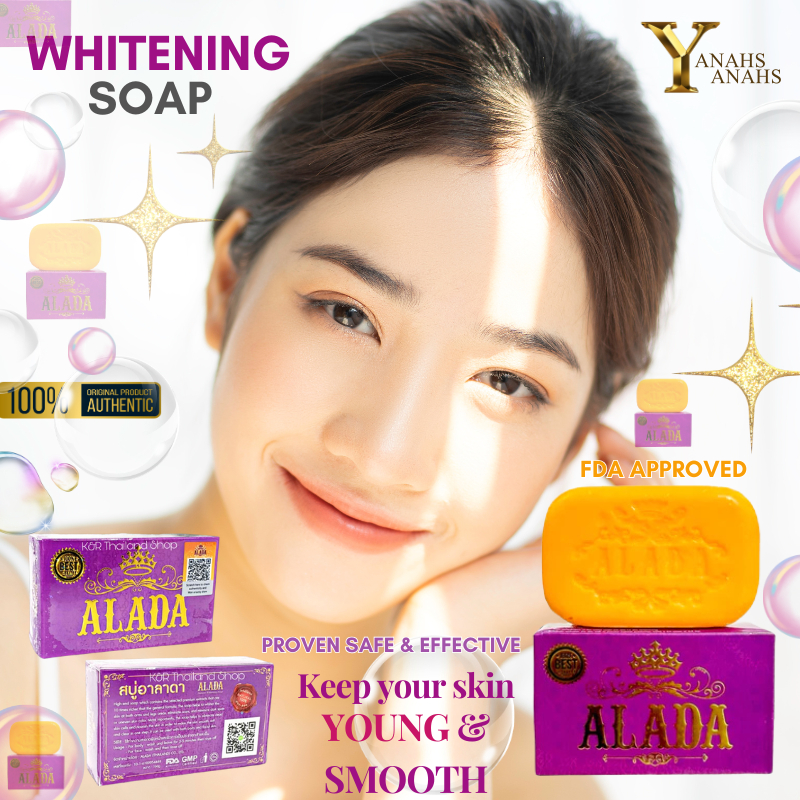 ALADA WHITENING BAR SOAP 100% ORIGINAL MADE IN THAILAND | Shopee ...