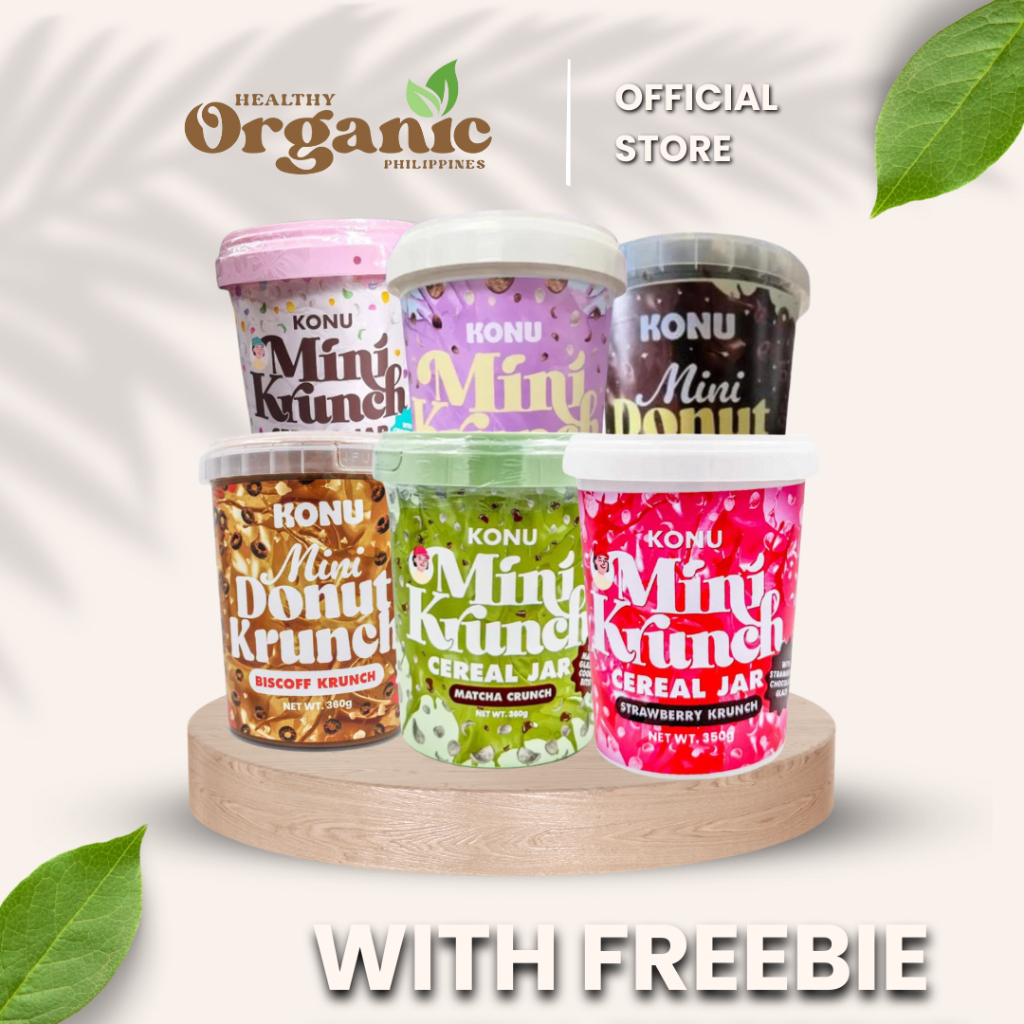 KONU Mini Krunch Big Taro Matcha Biscoff Choco Glazed Strawberry Duo ...