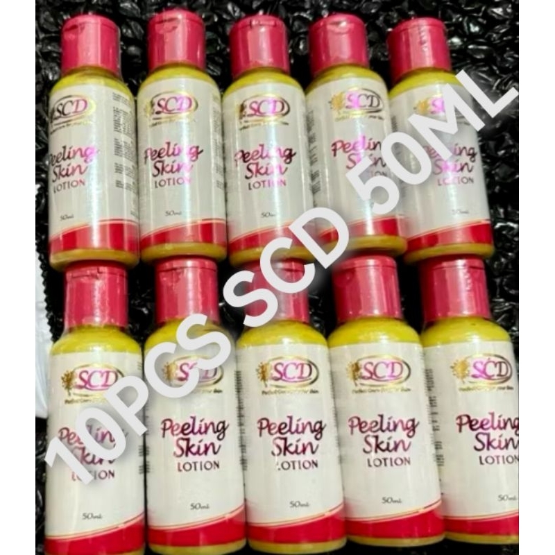 10PCS SCD PEELING SKIN LOTION 100ML, 50ML | Shopee Philippines