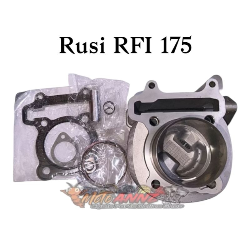 CYLINDER BLOCK SET RUSI RFI 175 BIG BORE SIZE 62.5MM | Shopee Philippines