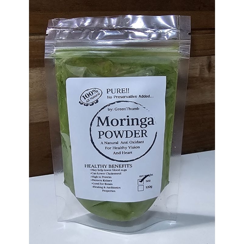 Moringa powder health drink 50g | Shopee Philippines