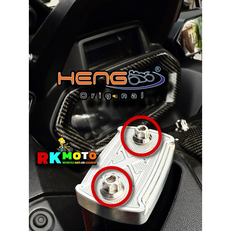 HENG FLUID CAP BOLTS FOR (XMAX V1 AND V2) | Shopee Philippines
