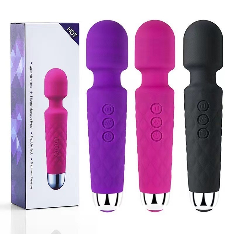 20 frequencies, massage vibrator, suitable for female fairy sticks, suitable for girls' sex toys ...