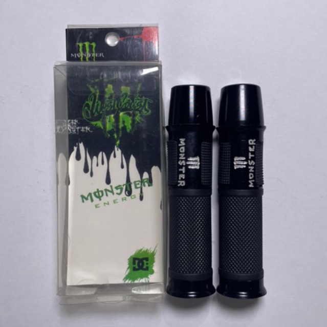 HANDLE GRIP. monster. high quality rubber with bar end. | Shopee ...
