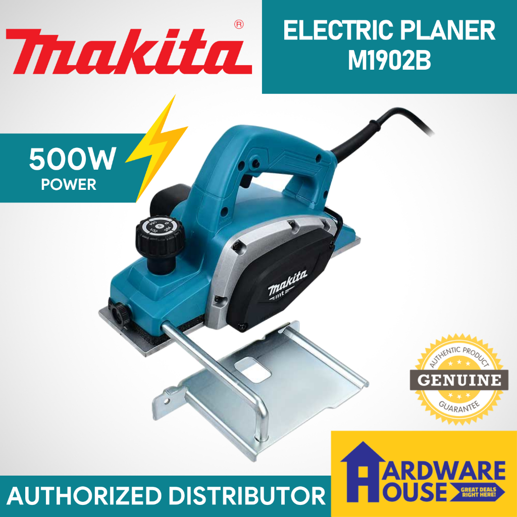 ORIGINAL MAKITA M1902B Electric Wood Planer 3-1/4" Power Tool | Shopee ...