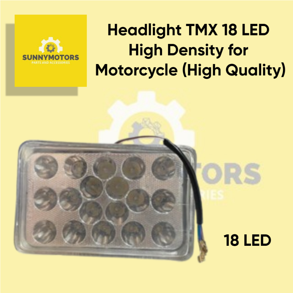 Headlight TMX 18 LED High Density for Motorcycle (High Quality ...