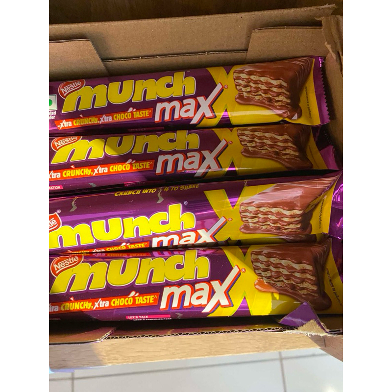 MUNCH MAX CHOC WAFER BAR 65/PC | Shopee Philippines