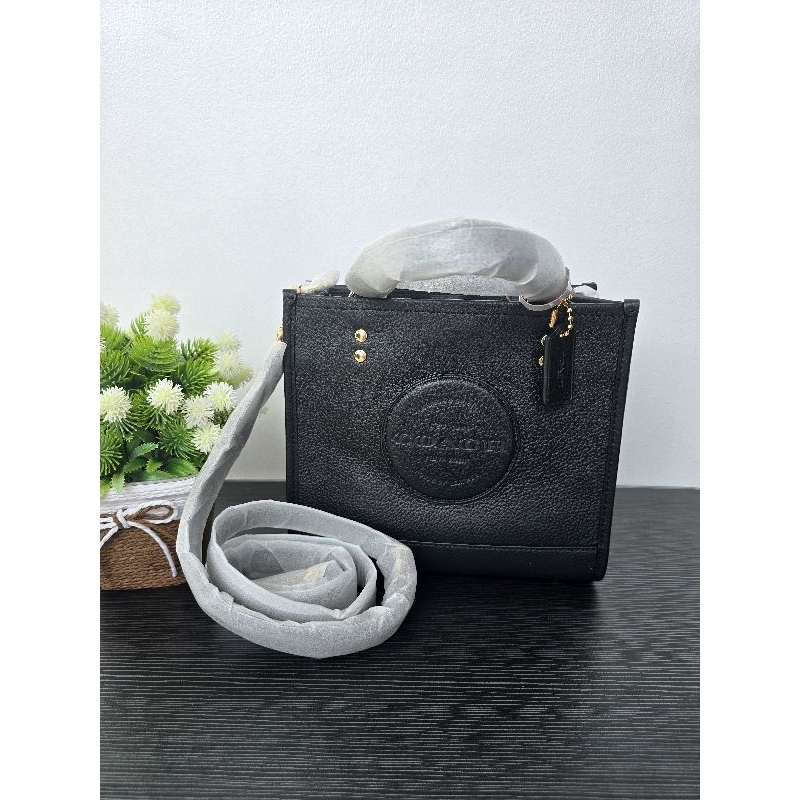 COACH Dempsey 22 in Black Leather | Shopee Philippines
