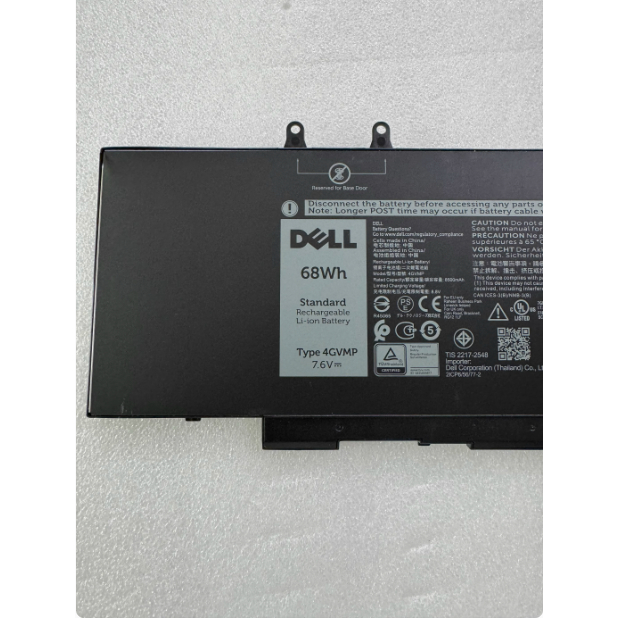 Original DELL Dell Latitude 5400 5401 5410 5411 5500 5510 4GVMP battery ...