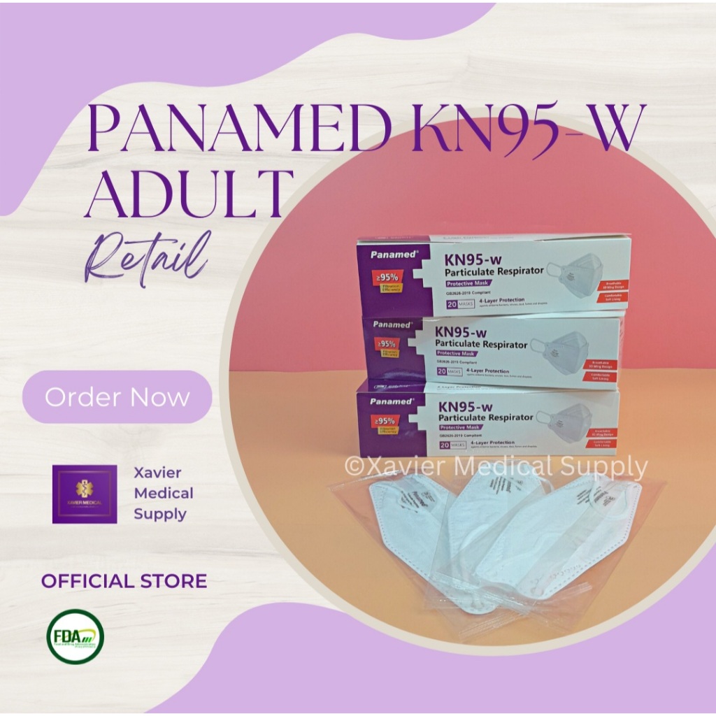 PANAMED KN95-W Adult/Kids (Sold per Box) | Shopee Philippines