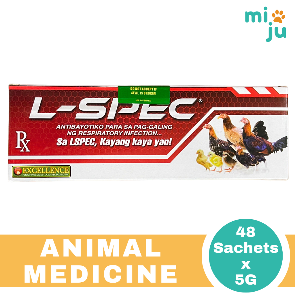L-Spec (1 Box/48 Sachets) - Excellence For Animal Use | Shopee Philippines