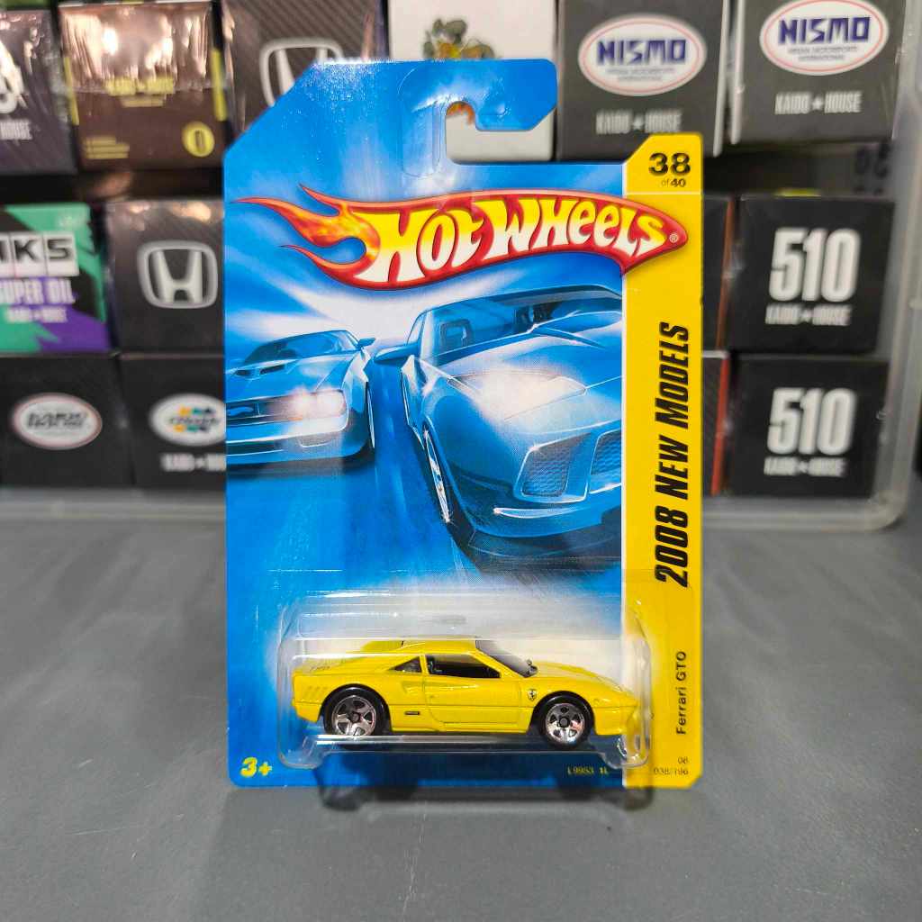Hot Wheels Ferrari GTO (Yellow) 2008 New Models Series | Shopee Philippines