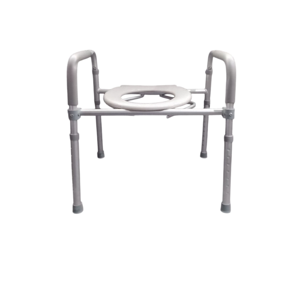 Wellness Plus Folding Over Toilet Frame Suitable for most Standard ...