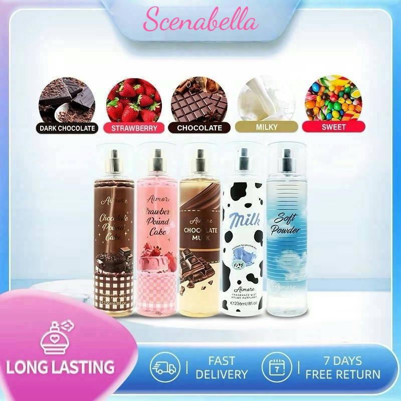 Aimore Strawberry Pound Cake 236ml Collection Women's Perfume | Shopee ...