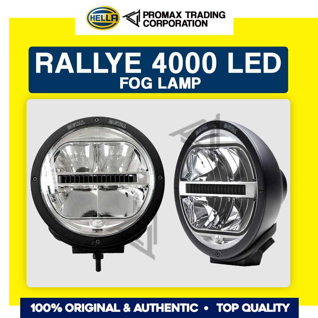 HELLA RALLYE 4000 LED Automotive Truck Fog Lamp Driving Light Original ...
