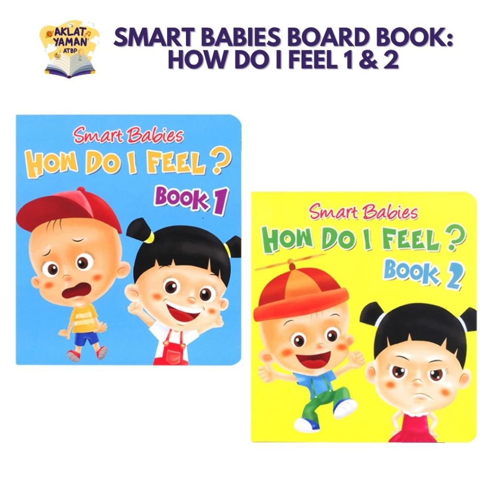 HOW DO I FEEL? (BOOK 1 & 2) BOARD BOOK | Shopee Philippines
