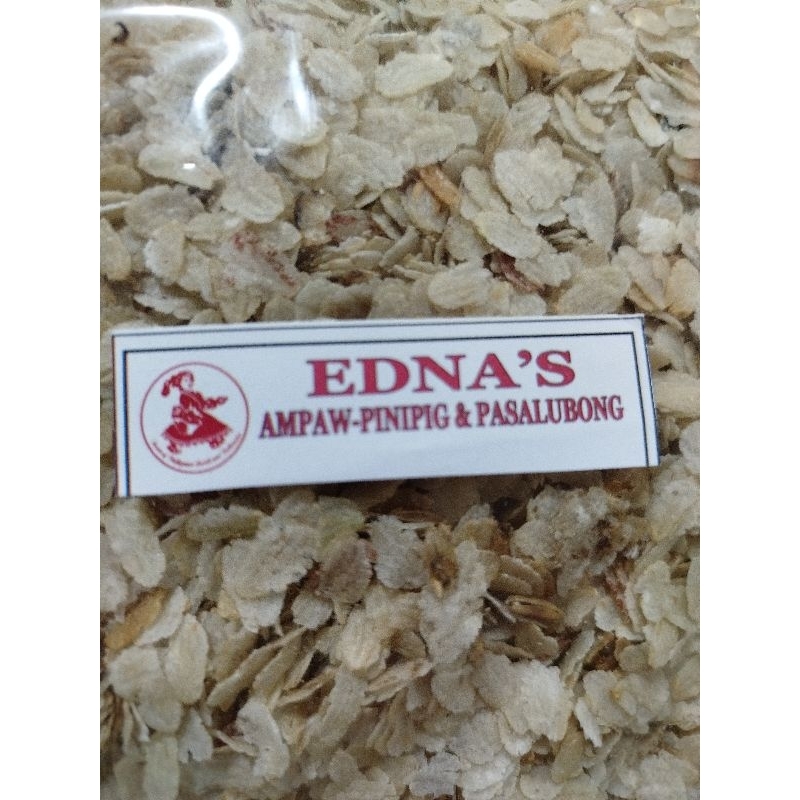 New Pinipig Fresh Raw (Edna's)1kg/ 1/2 kg | Shopee Philippines
