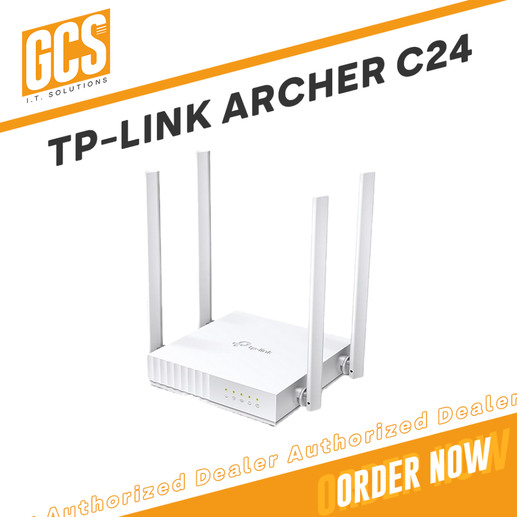 TP-Link Archer C24 AC750 Dual-Band 2.4Ghz 5Ghz Wi-Fi Router | Shopee ...