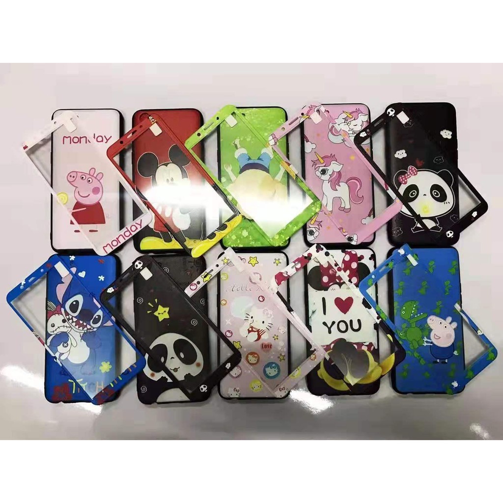 SAM A03 A03s 2in1 case with Tempered Glass. | Shopee Philippines