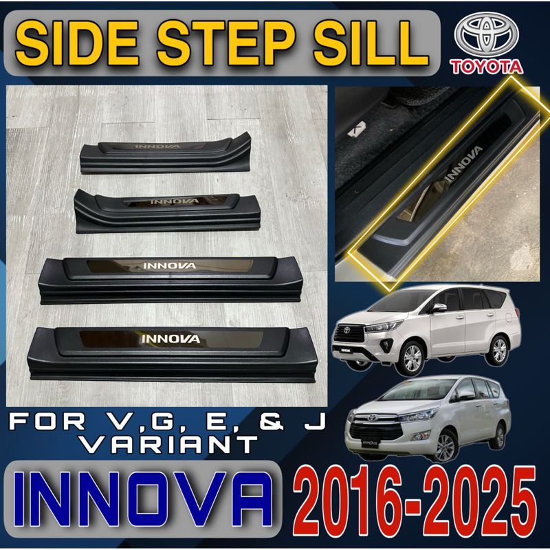 Toyota Innova 2016-2025 Side Step Sill | Shopee Philippines