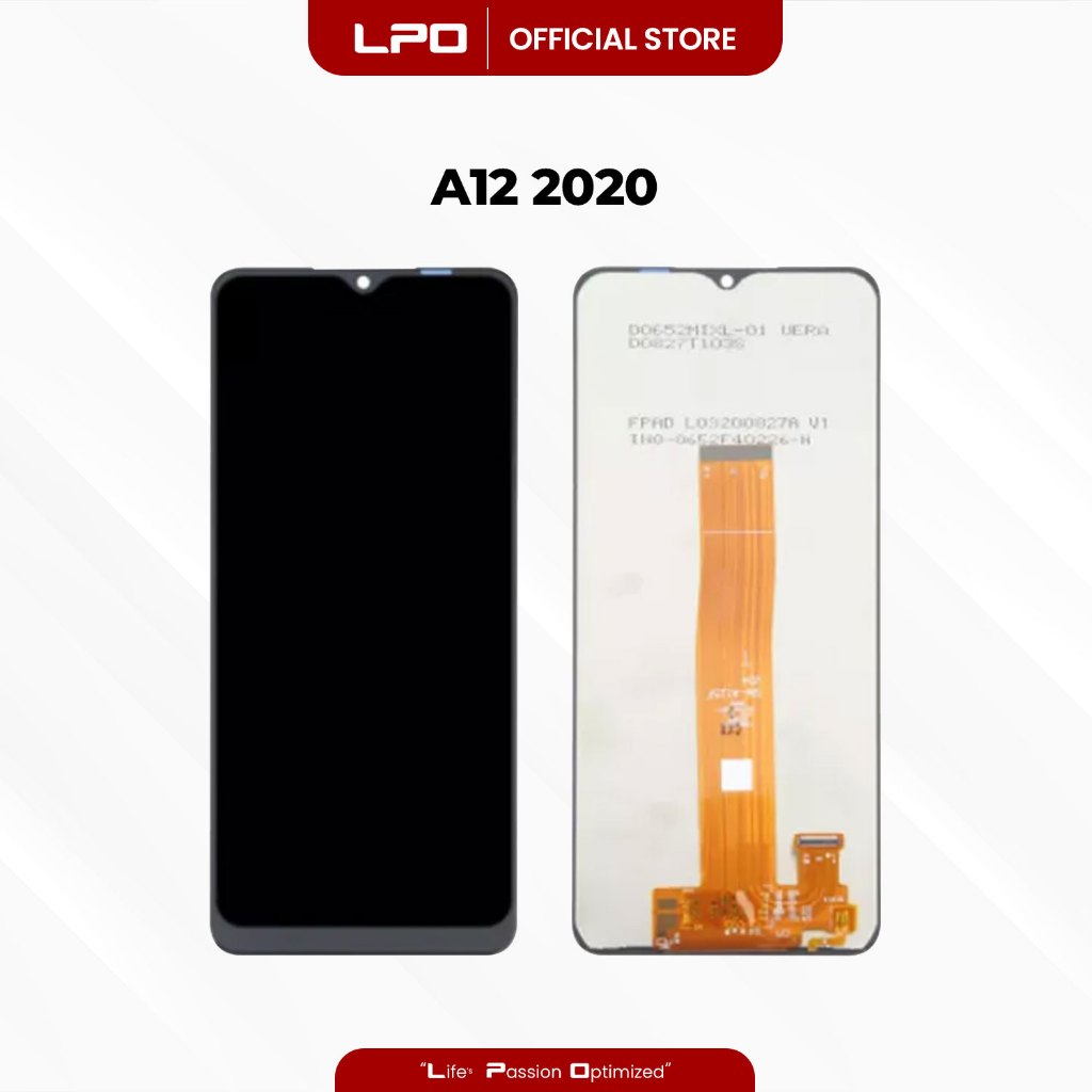 LPO Cellphone LCD Screen 6.5" Samsung Galaxy A12 Compatible with SM ...
