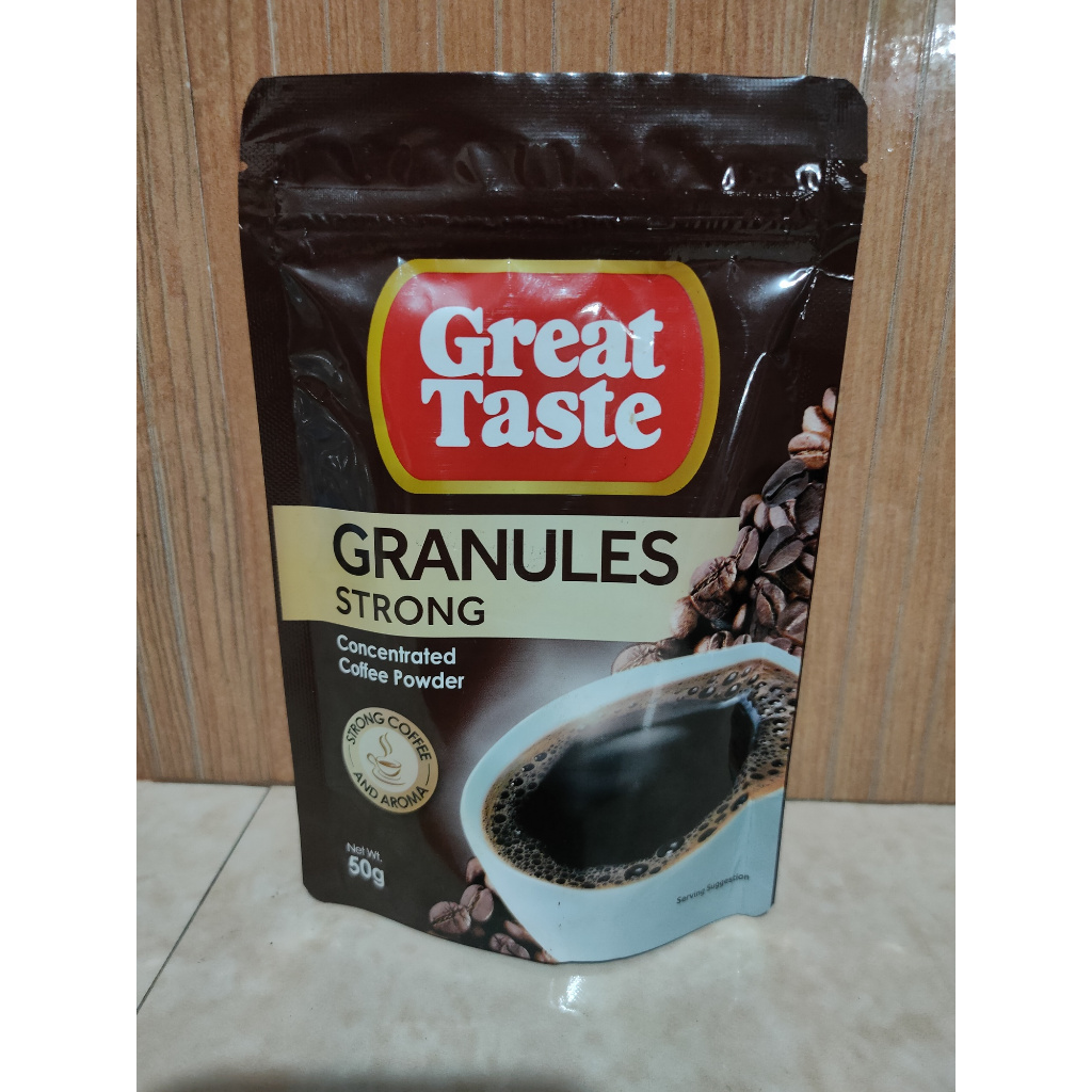 Great Taste Granules Strong 50g | Shopee Philippines