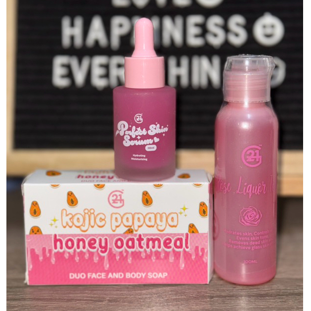 G21 || GLASS SKIN SET (comes with bigger size serum 30ml) | Shopee ...