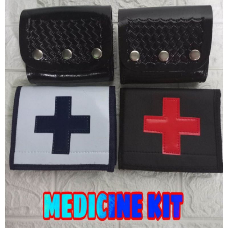 High quality security guard medicine kit pouch leather fiber | Shopee ...