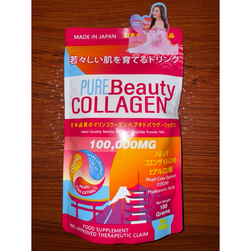 ORIGINAL PURE BEAUTY COLLAGEN POWER 100g | Shopee Philippines