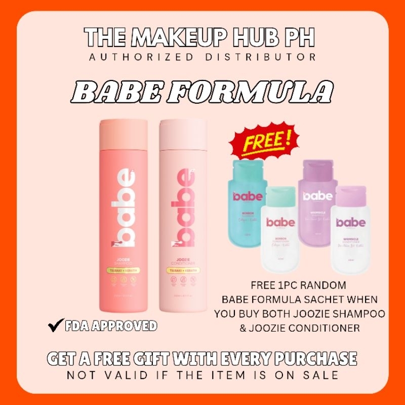 Babe Formula Joozie Shampoo and Conditioner | Shopee Philippines