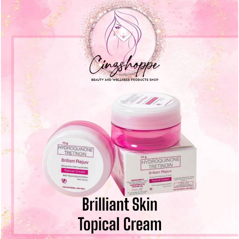 Brilliant Skin Topical Cream Hydroquinone Tretinoin | Shopee Philippines