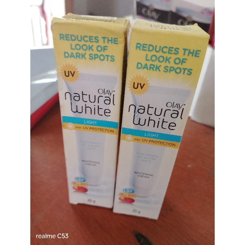 Olay Natural White Light w/ UV Protection 20g, Made in Indonesia 100% ...