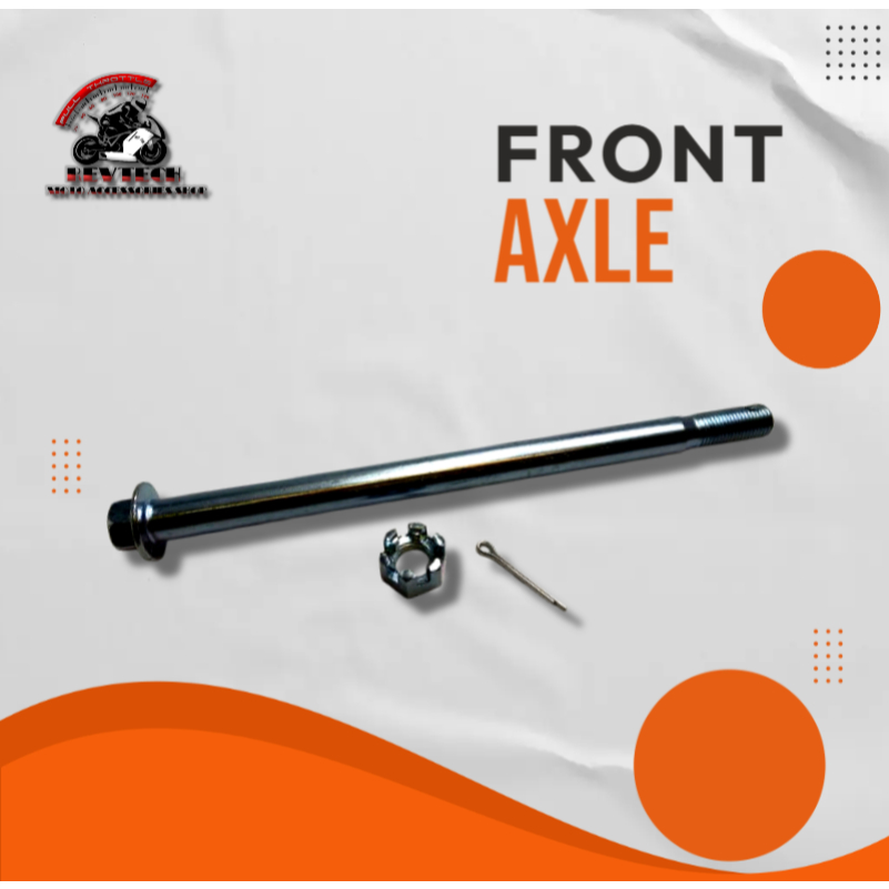 @1101/OTAKA DURABLE MOTORCYCLE FRONT AXLE MADE IN THAILAND/JAPAN ...